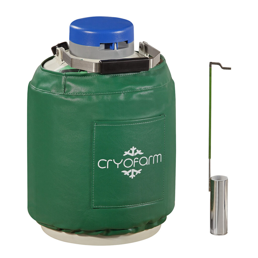 RÉSERVOIR POUR AZOTE LIQUIDE YDS 6-50 NIVEAU SIMPLE - Cryofarm