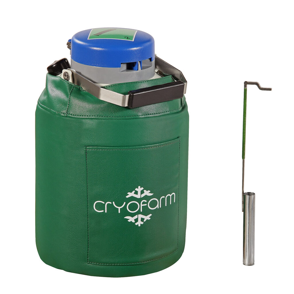 RÉSERVOIR POUR AZOTE LIQUIDE YDS 2-30 NIVEAU SIMPLE - Cryofarm