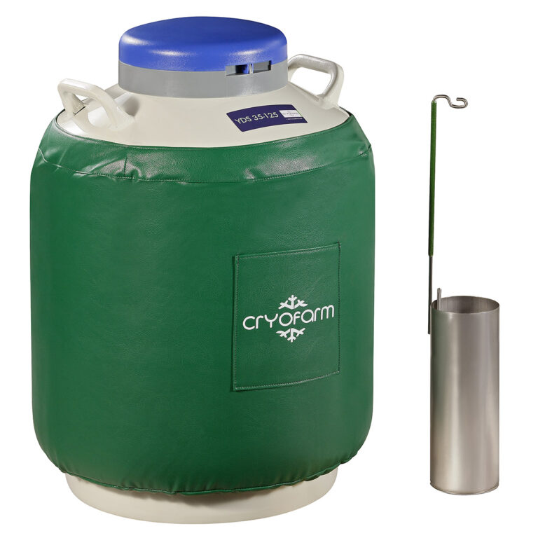 RÉSERVOIR POUR AZOTE LIQUIDE YDS 35-125 DOUBLE NIVEAU - Cryofarm