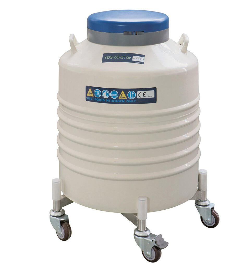 RÉSERVOIR POUR AZOTE LIQUIDE YDS 65-216 R - Cryofarm