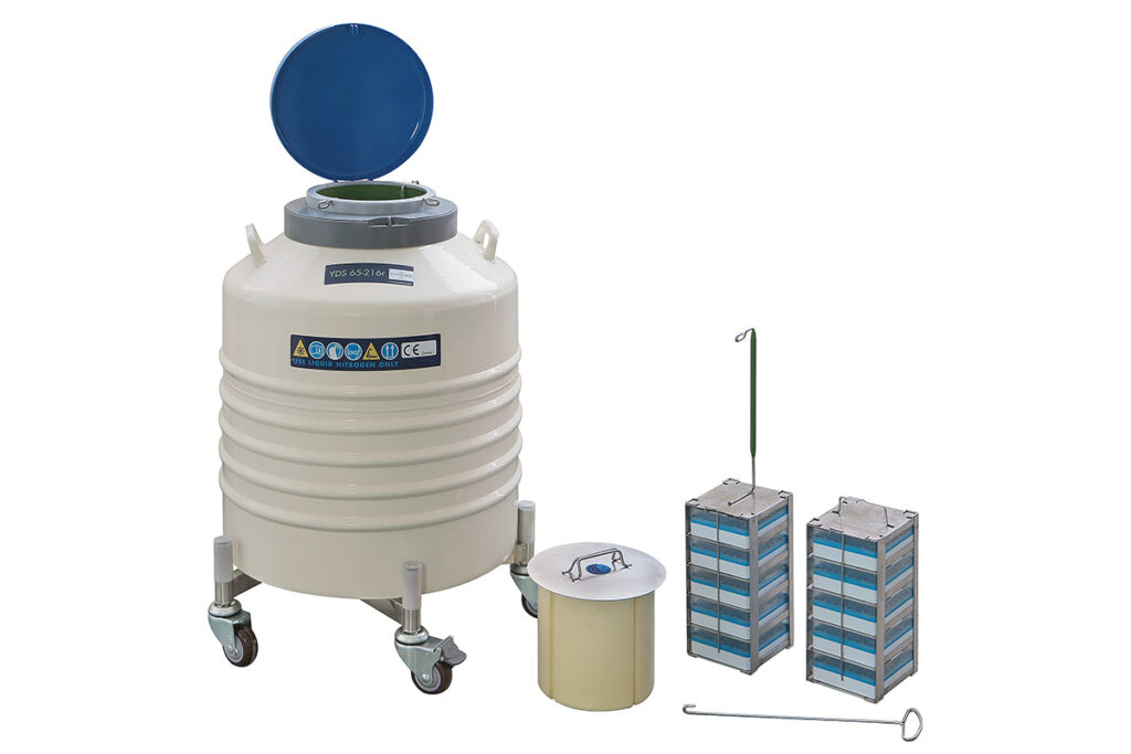RÉSERVOIR POUR AZOTE LIQUIDE YDS 65-216 R - Cryofarm