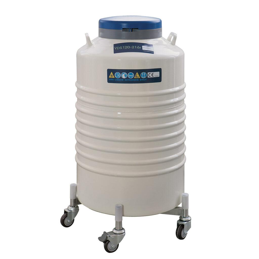 LIQUID NITROGEN CONTAINER YDS 120-216 R - Cryofarm