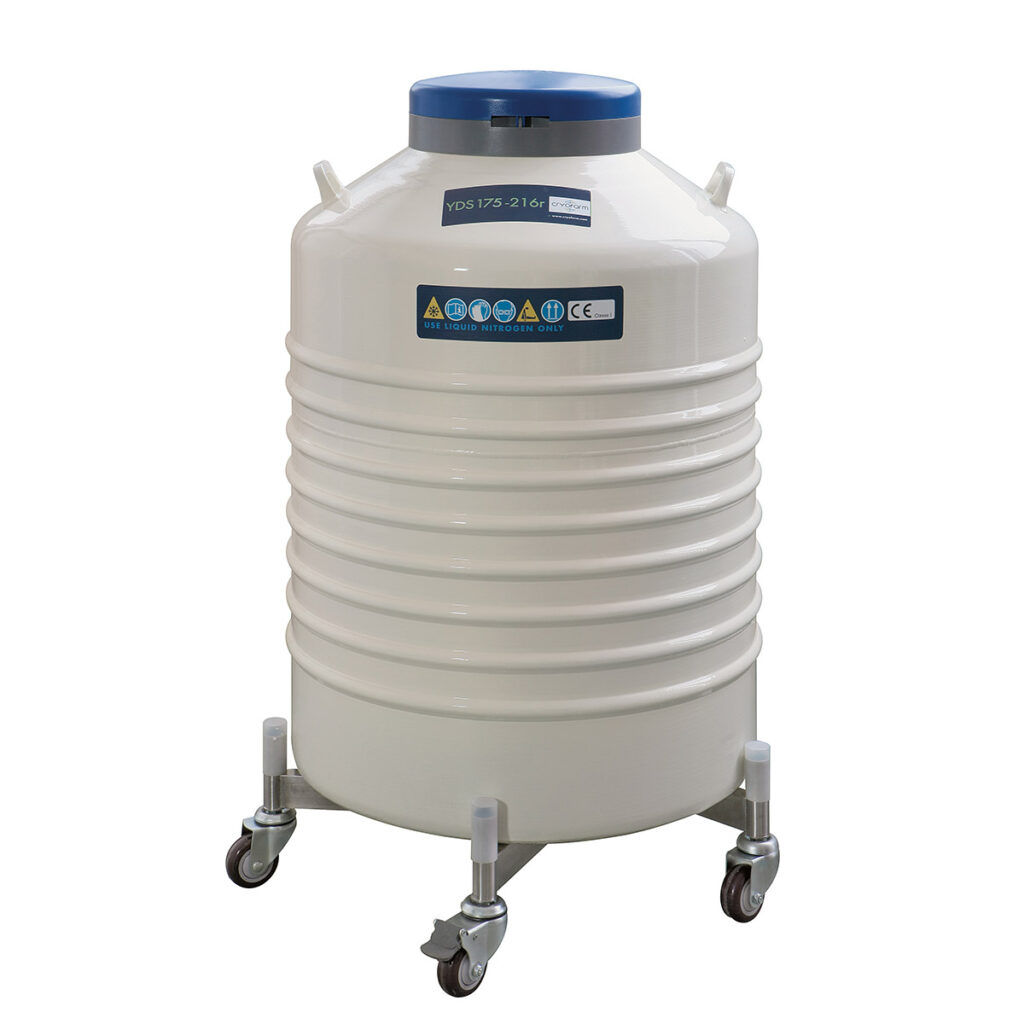 RÉSERVOIR POUR AZOTE LIQUIDE YDS 175-216 R - Cryofarm