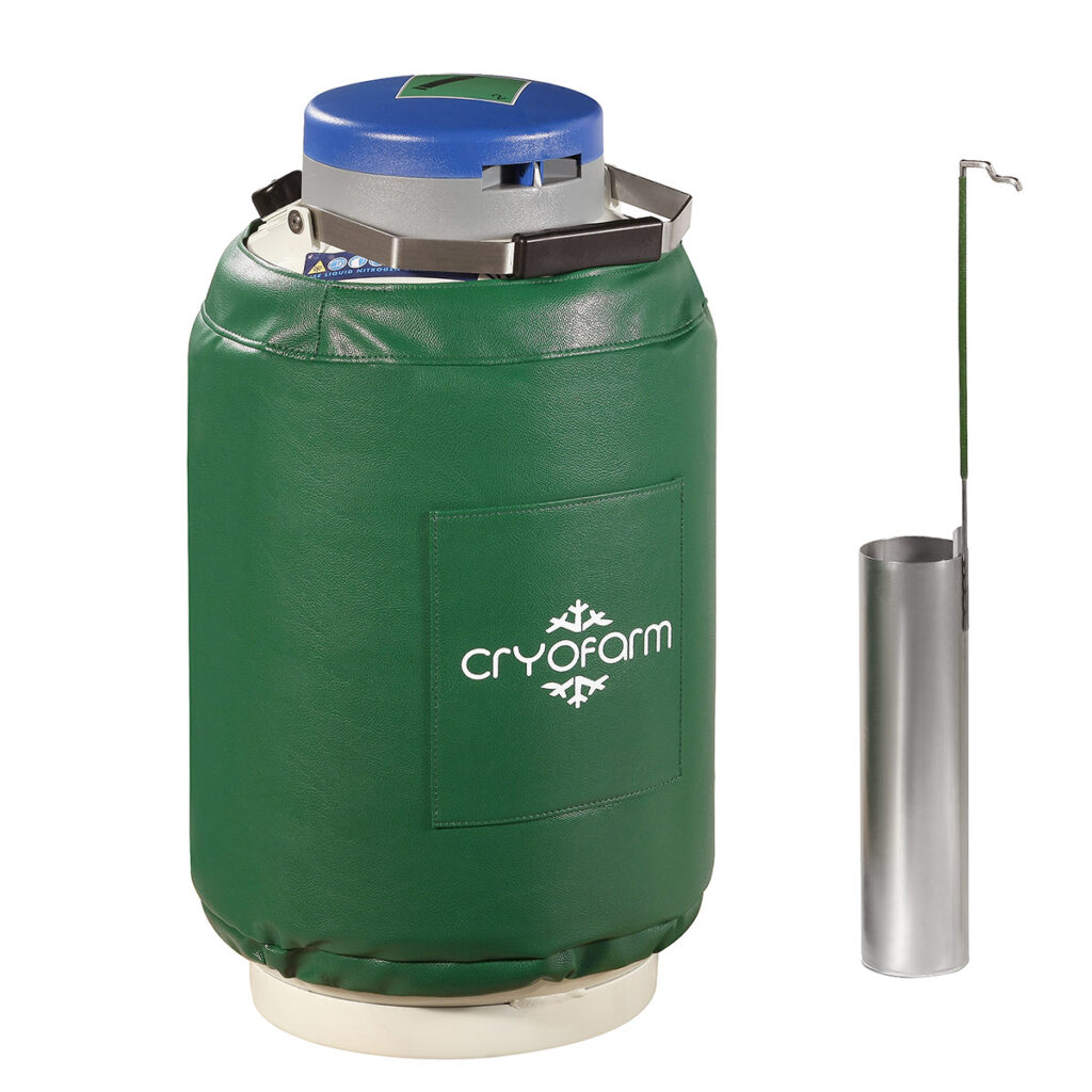 RÉSERVOIR POUR AZOTE LIQUIDE YDH 8-80 - Cryofarm
