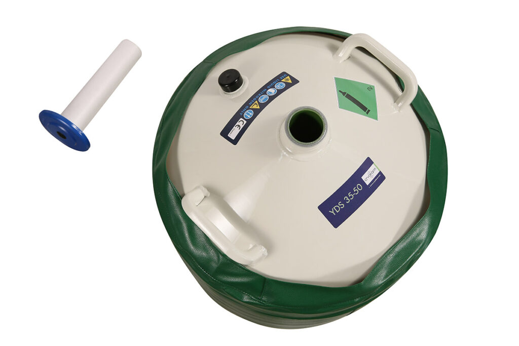 RÉSERVOIR POUR AZOTE LIQUIDE YDS 35-50 L - Cryofarm